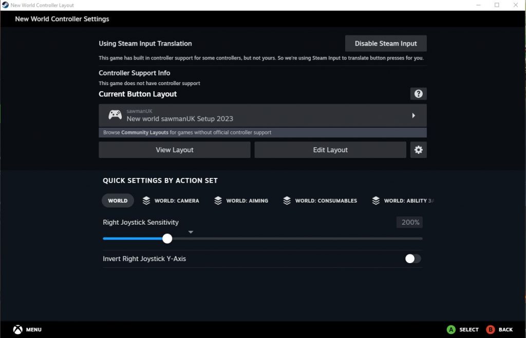 New World Controller Setup - DOG WATER GAMING