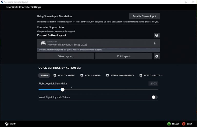 New World Controller Setup - DOG WATER GAMING